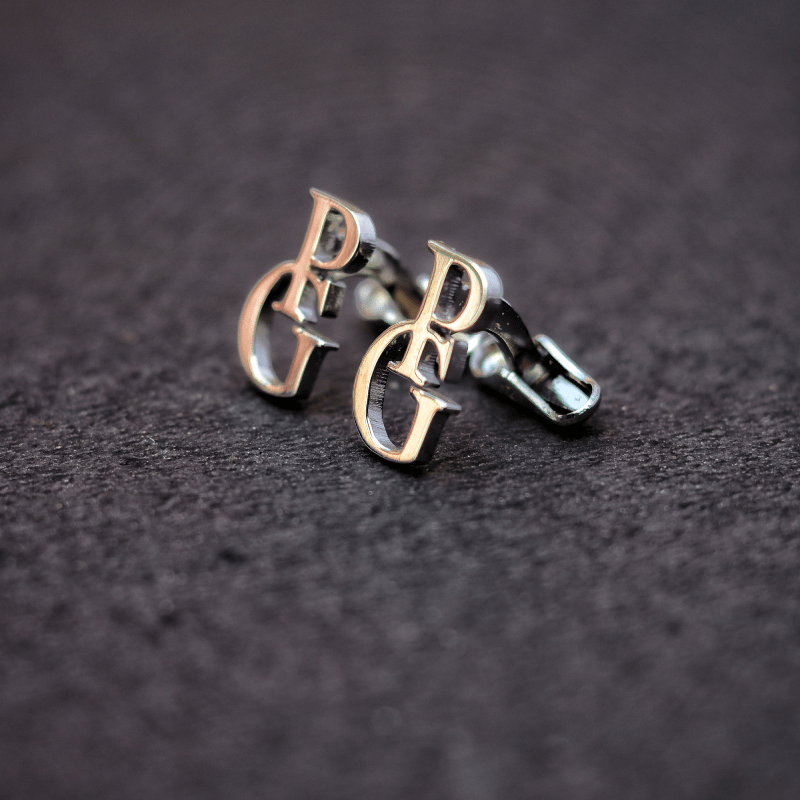 Buy Personalized Cufflinks – Initials, Name, Wedding Gift, Anniversary ...