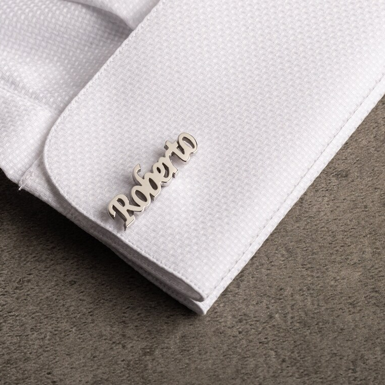 Buy Personalized Cufflinks – Initials, Name, Wedding Gift, Anniversary – Good Objects